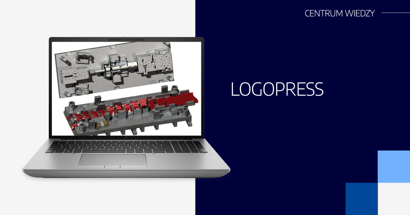 Logopress - tłoczniki wielotaktowe w SOLIDWORKS | DPS