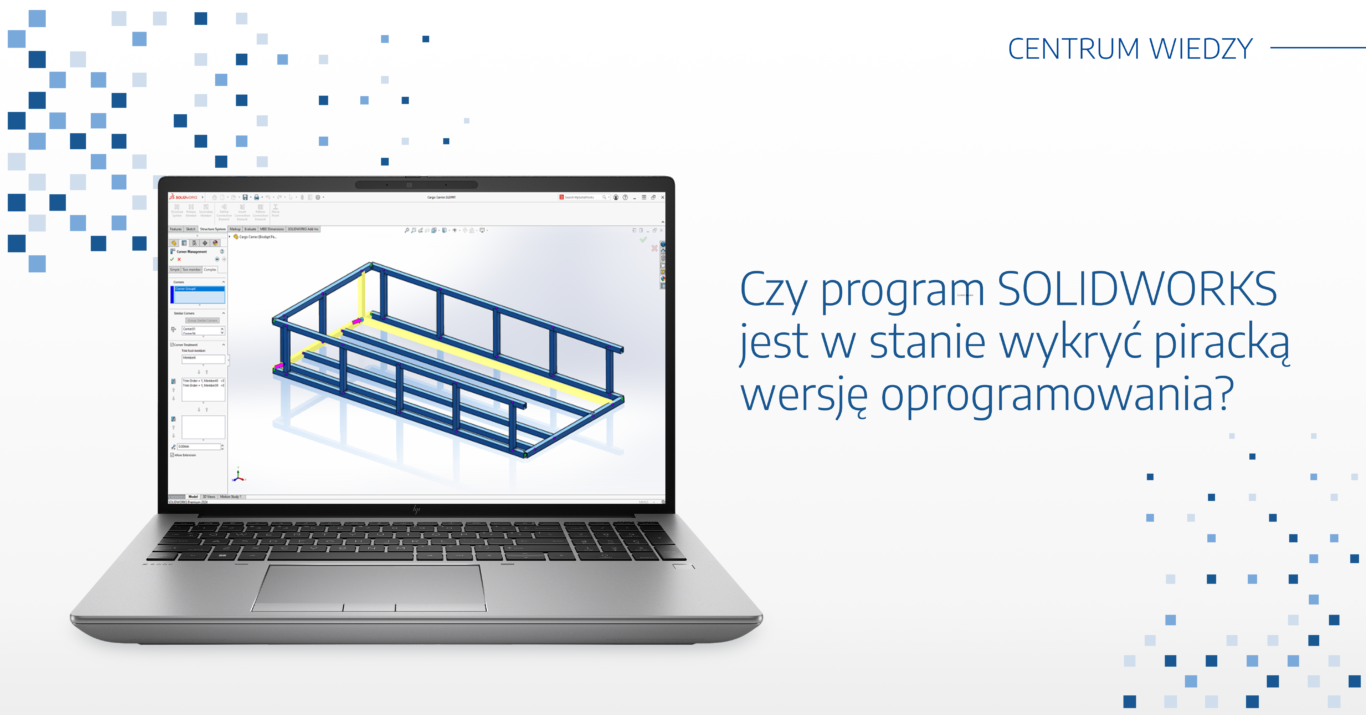 Czy program SOLIDWORKS wykrywa pirackie oprogramowanie?